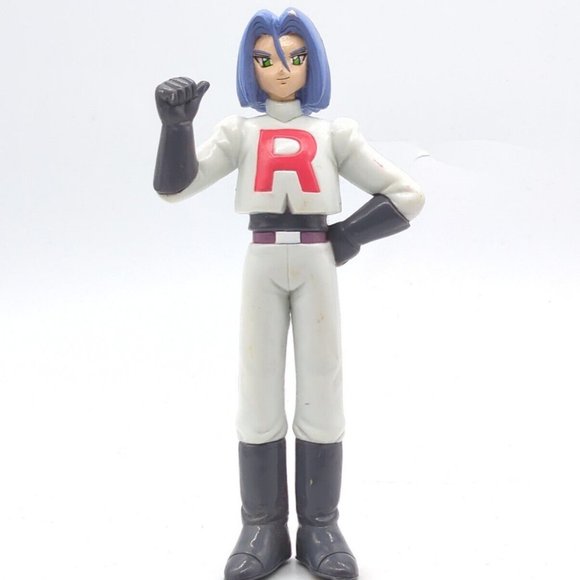 Other | Pokemon James Team Rocket 1998 Tomy 6 Pvc Action Figure | Poshmark